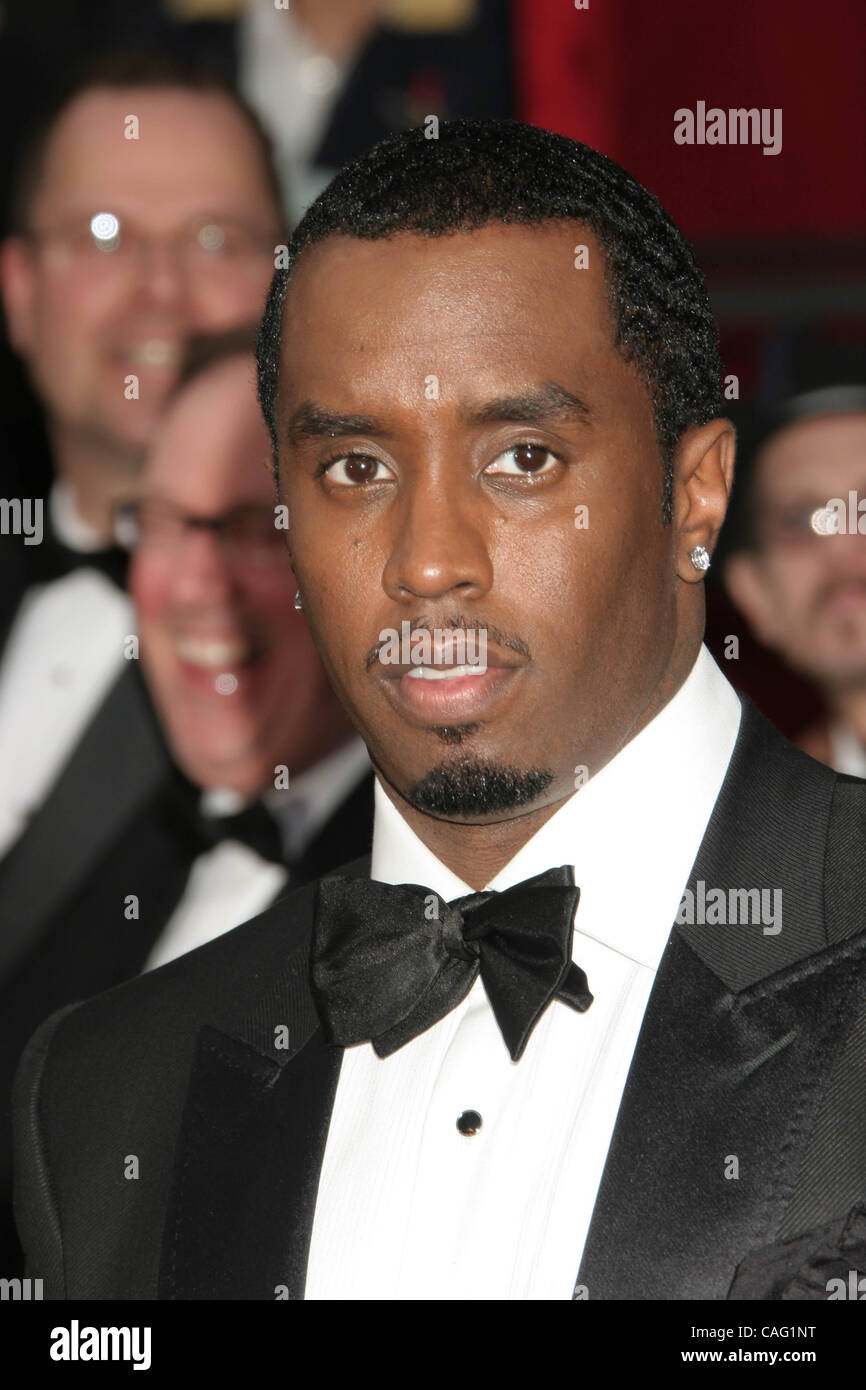 Feb 24, 2008 - Hollywood, California, USA - SEAN COMBS arriving at the ...