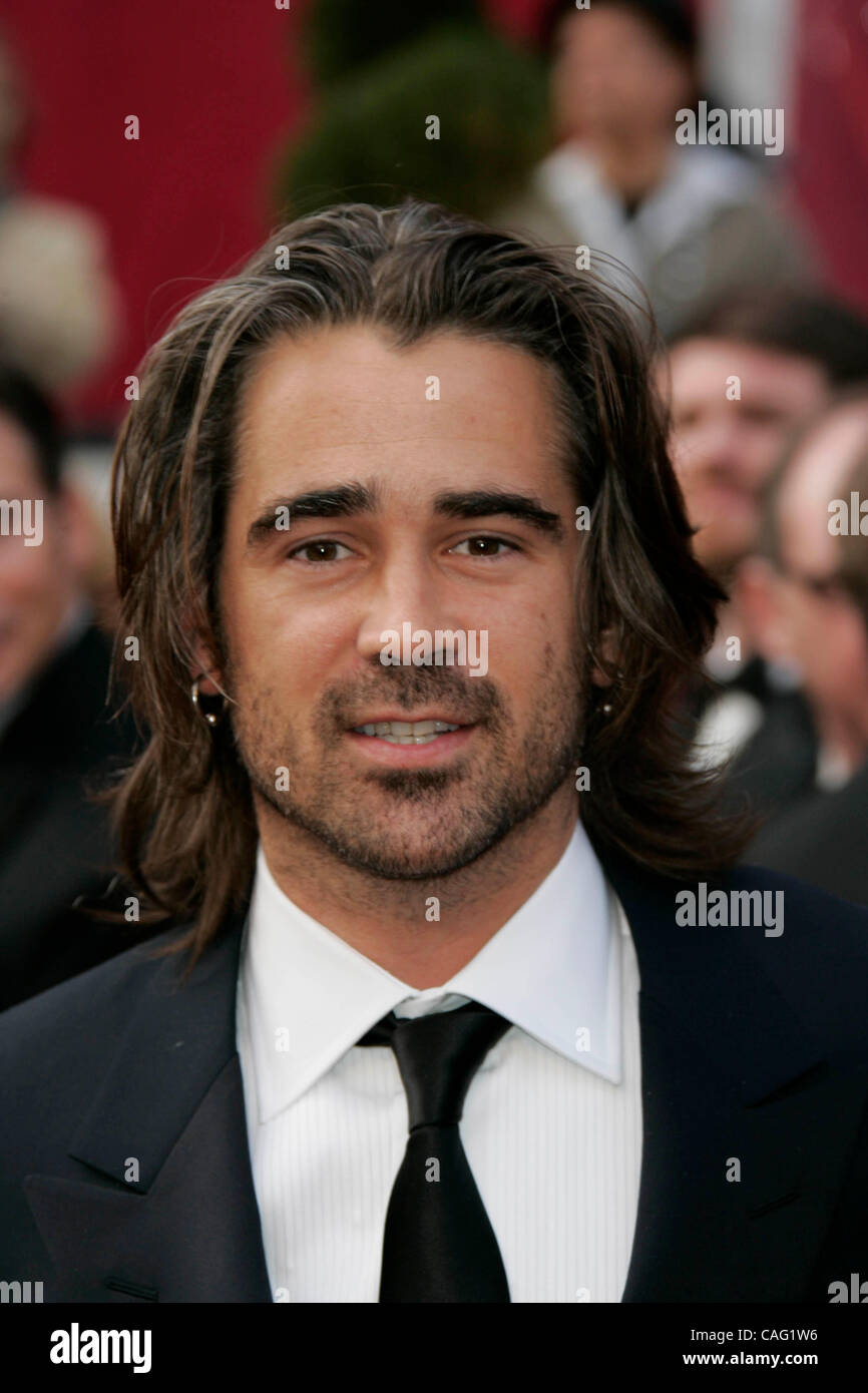 Feb 24, 2008 - Hollywood, California, USA - Actor COLIN FARRELL ...