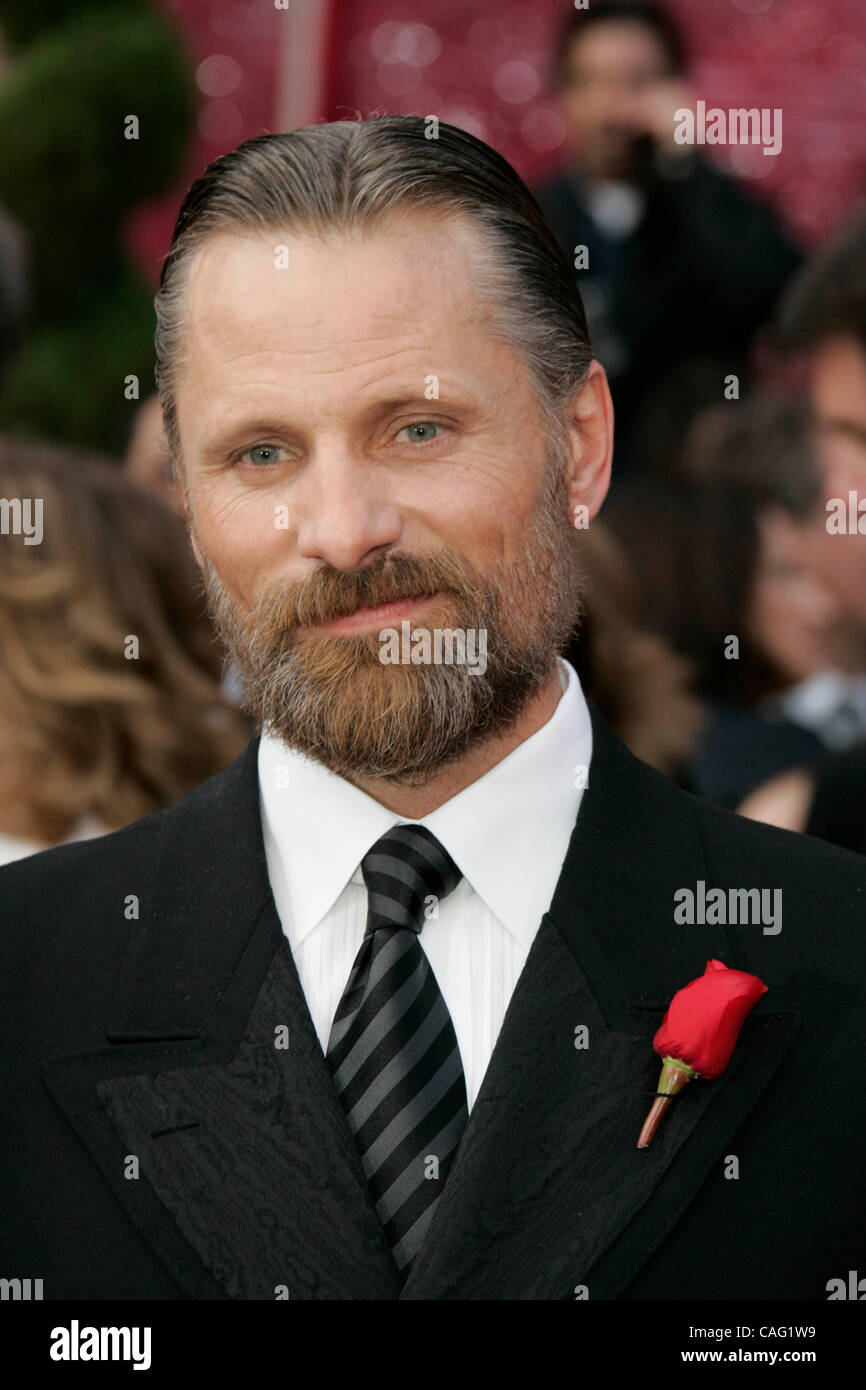 Feb 24, 2008 - Hollywood, California, USA - Actor VIGGO MORTENSEN ...