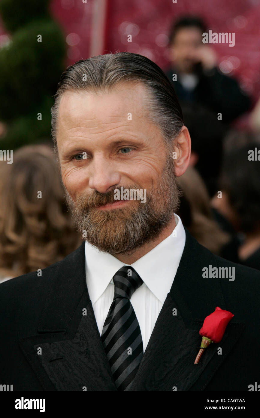 Feb 24, 2008 - Hollywood, California, USA - Actor VIGGO MORTENSEN ...