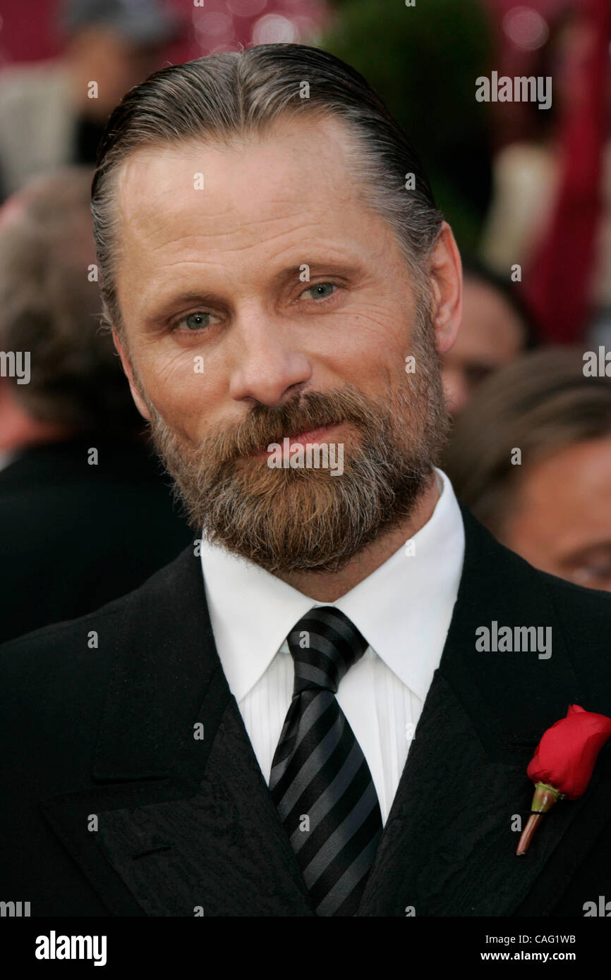 Feb 24, 2008 - Hollywood, California, USA - Actor VIGGO MORTENSEN ...