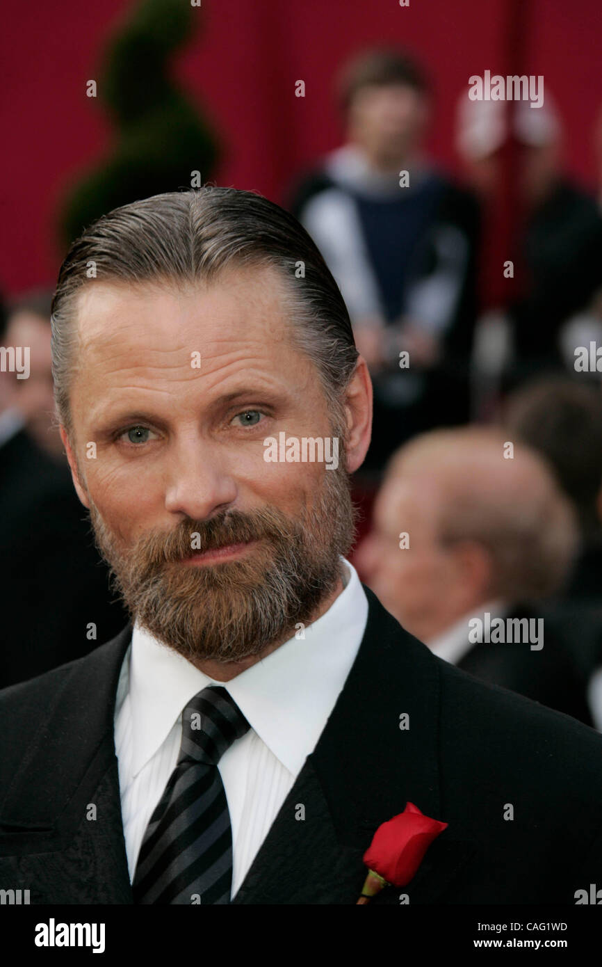 Feb 24, 2008 - Hollywood, California, USA - Actor VIGGO MORTENSEN ...