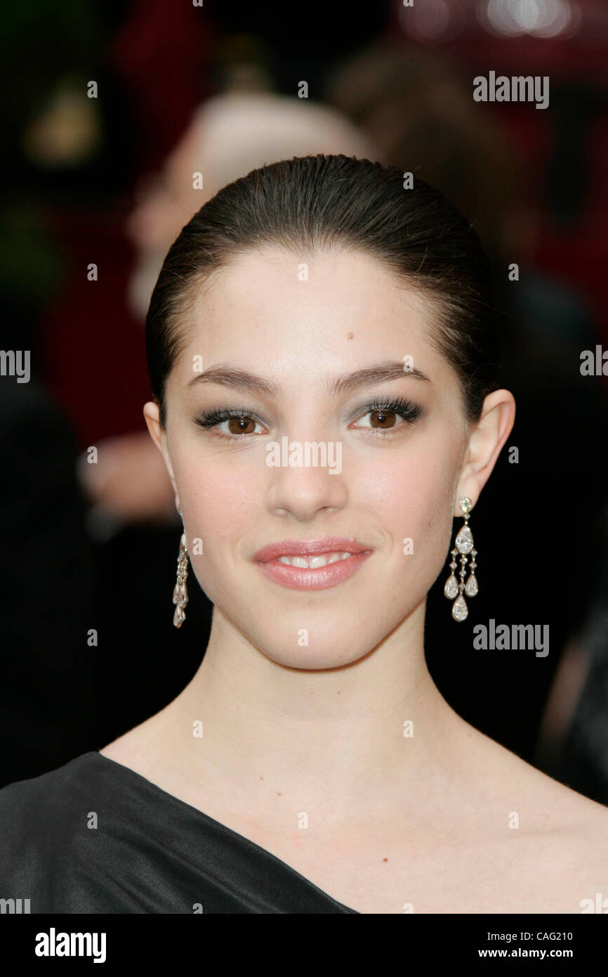 Feb 24, 2008 - Hollywood, California, USA - OLIVIA THIRLBY arriving at ...