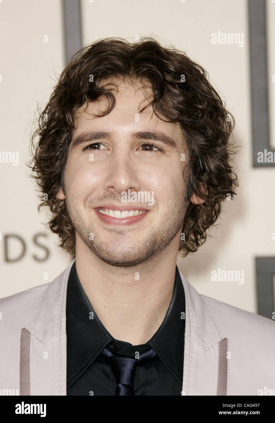 Feb 10, 2008 - Los Angeles, California, USA - Singer JOSH GROBAN during ...