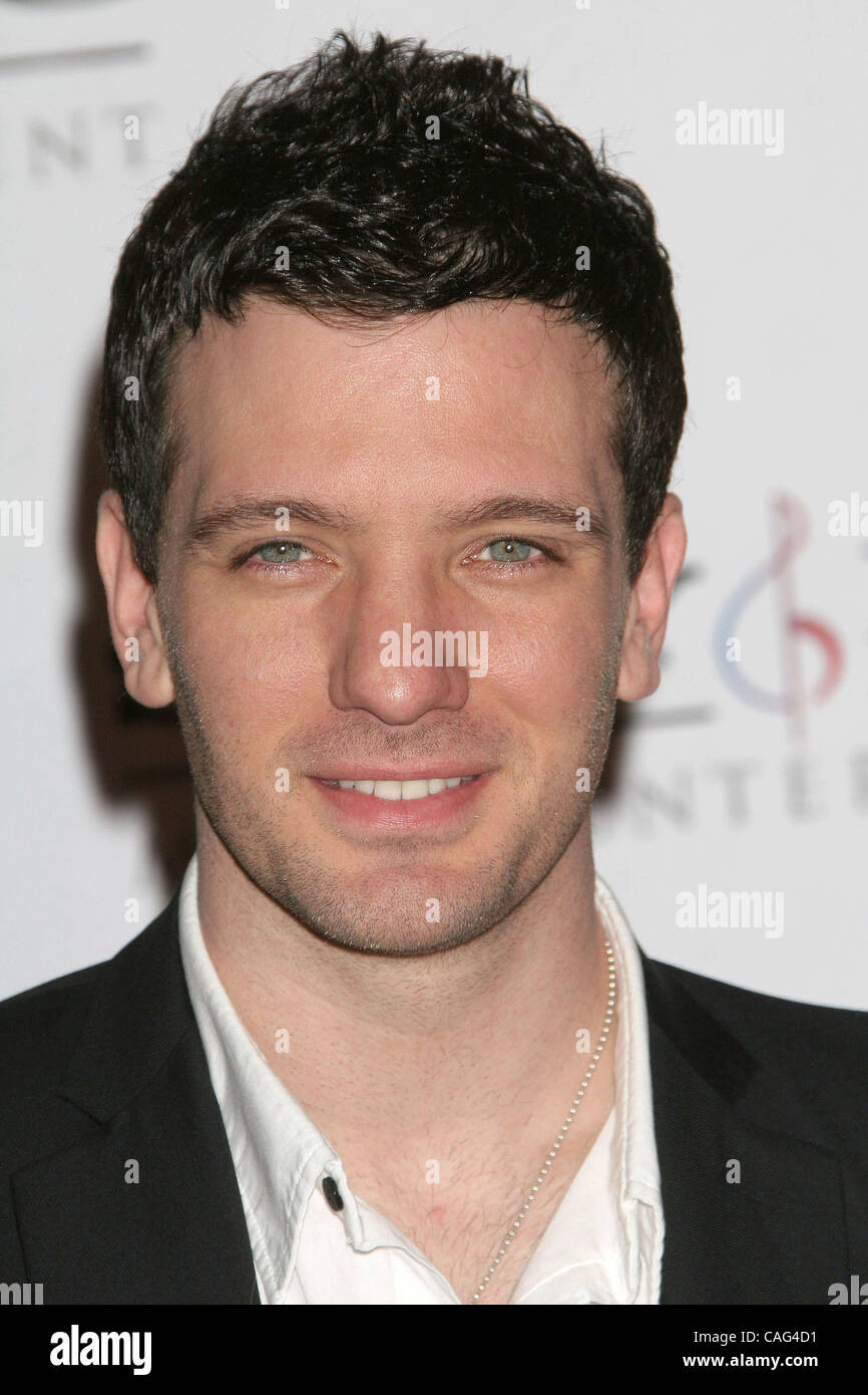 Feb 10, 2008; Hollywood, CA, USA; Singer JC CHASEZ at the Sony BMG ...