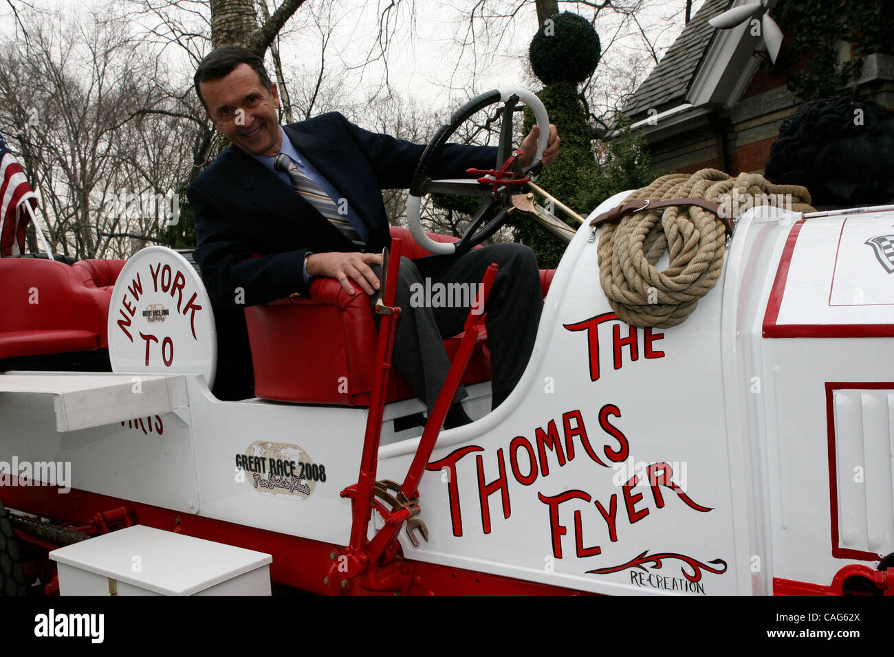 Jeff Mahl, great-grandson of 1908 Great Race winner George Schuster ...