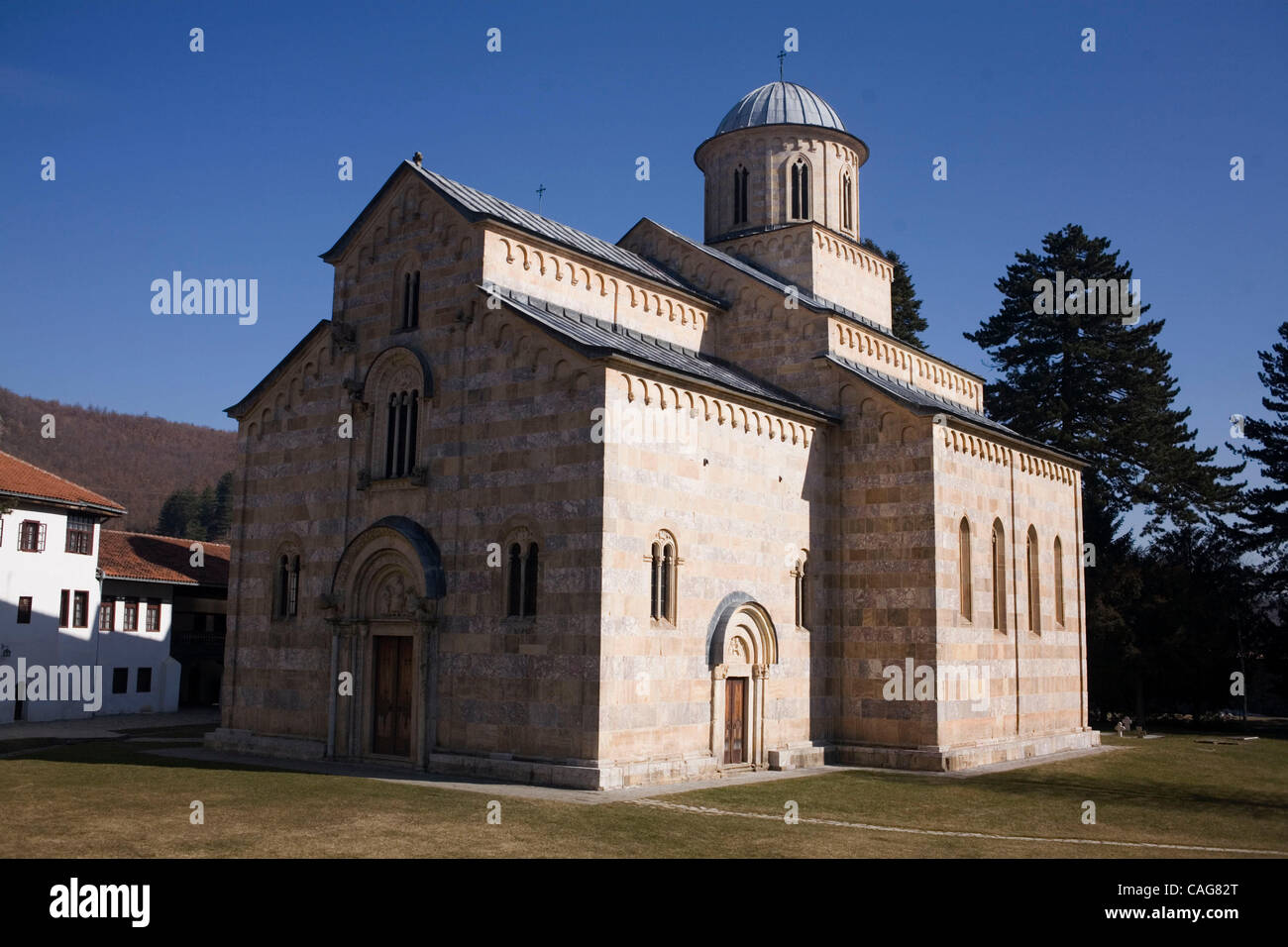 Feb 15, 2008 - Decani, Kosovo - Visoki Decani Monastery in Decani ...