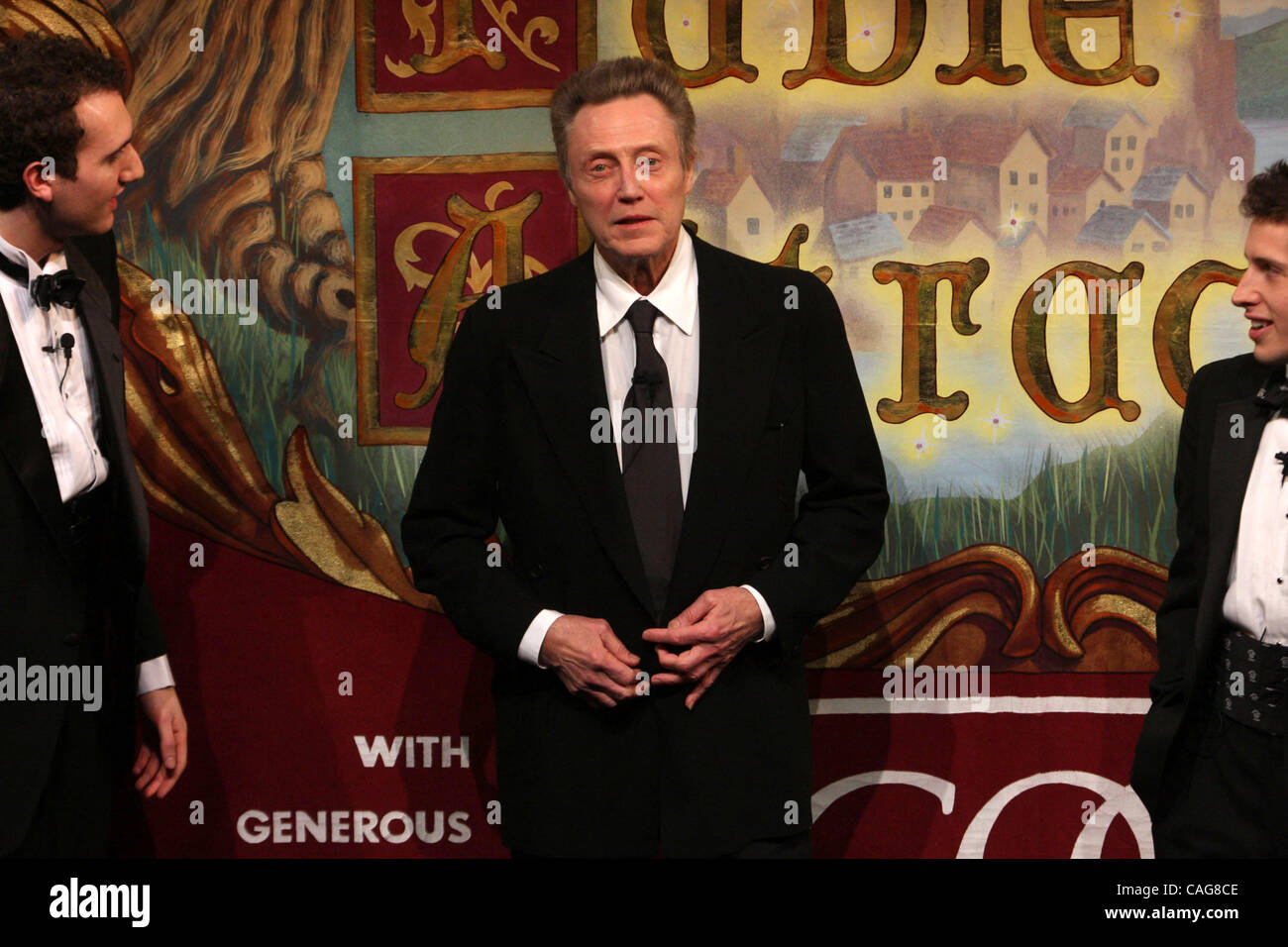 2-15-08- CAMBRIDGE, MA Actor Christopher Walken receives the 2008 Hasty ...