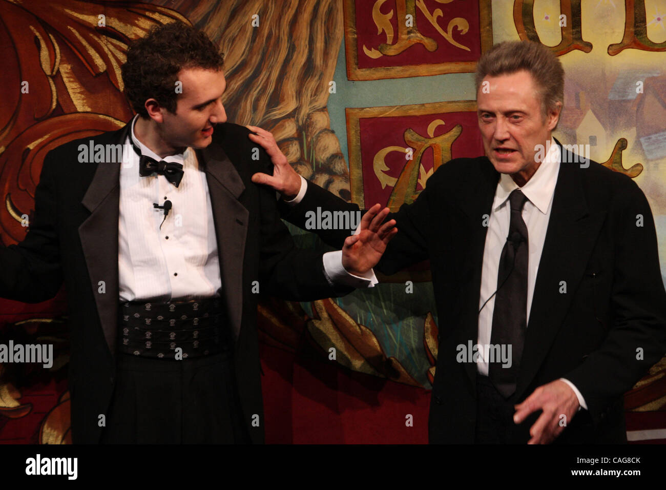 2-15-08- CAMBRIDGE, MA Actor Christopher Walken receives the 2008 Hasty ...