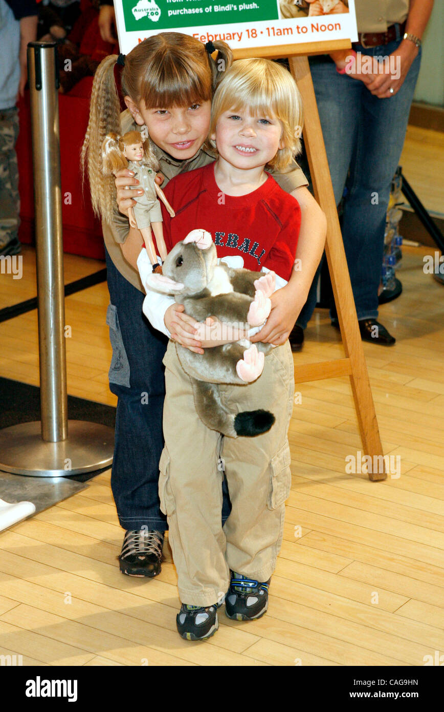 Feb 18, 2008 - Manhattan, New York, USA - BINDI, 9, and ROBERT (Bob ...