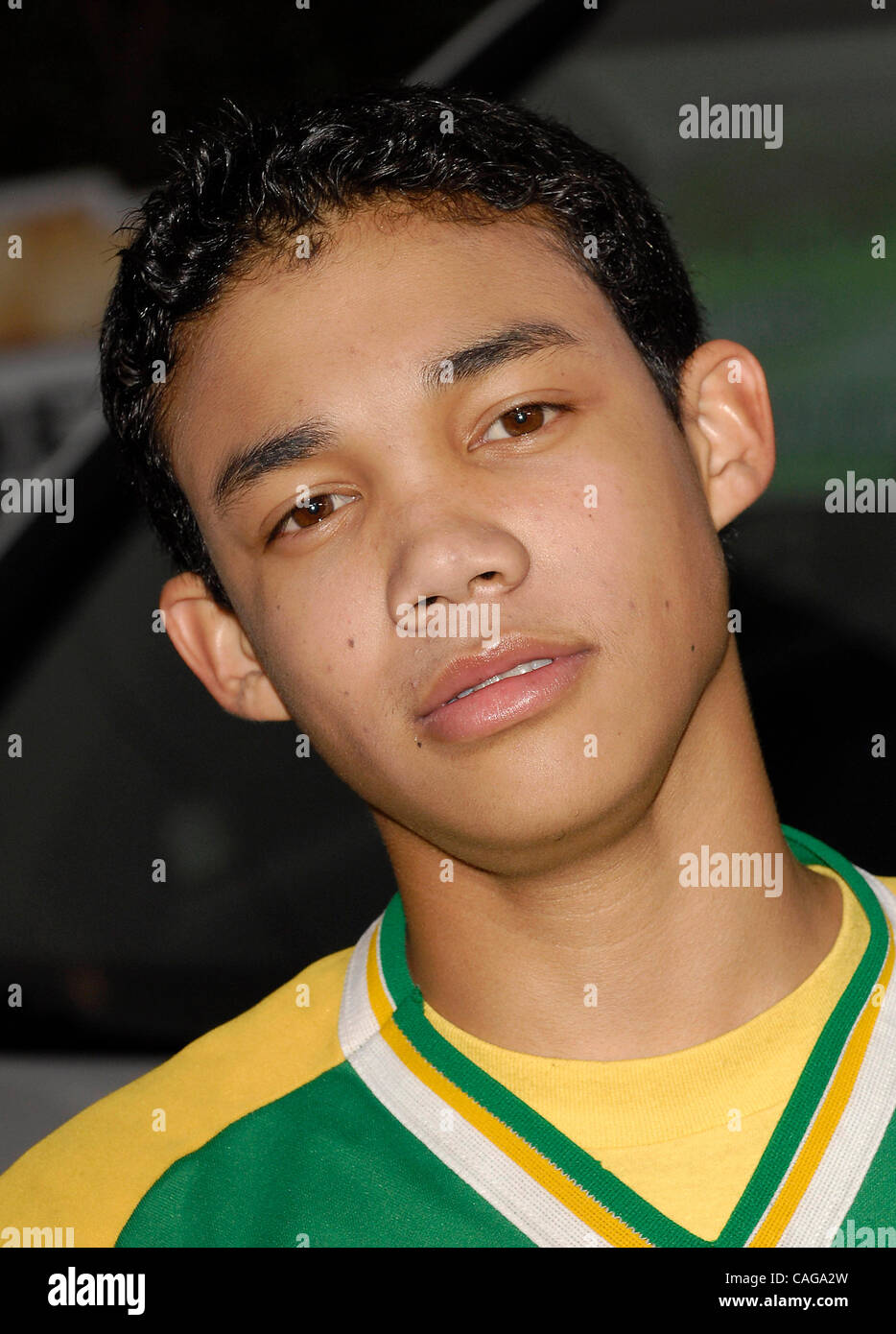 February 19, 2008; Burbank, CA, USA; Actor ROSHON FEGAN at the 'Chevy ...