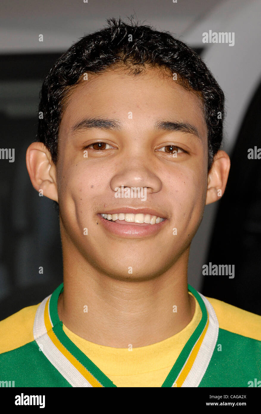 February 19, 2008; Burbank, CA, USA; Actor ROSHON FEGAN at the 'Chevy ...