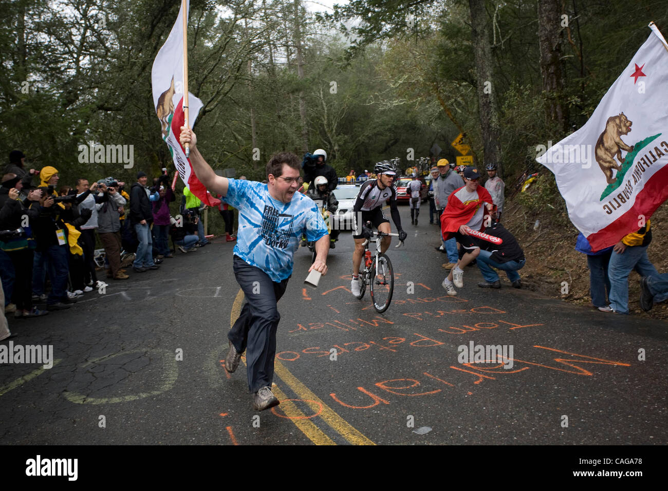 Tour leader flag hi-res stock photography and images - Alamy
