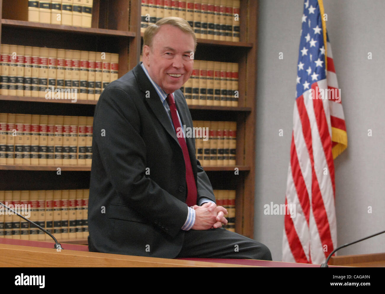 Fair Political Practices Commission Chairman Ross Johnson at his ...