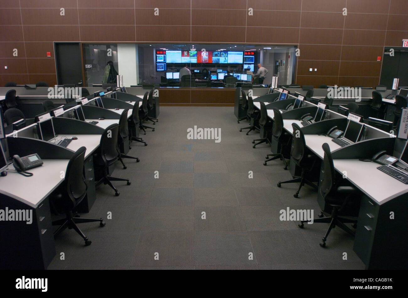 Scenes of the Office of Emergency Management. Mayor Michael Bloomberg ...