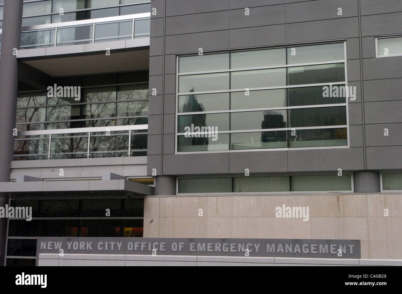 Scenes of the Office of Emergency Management. Mayor Michael Bloomberg ...