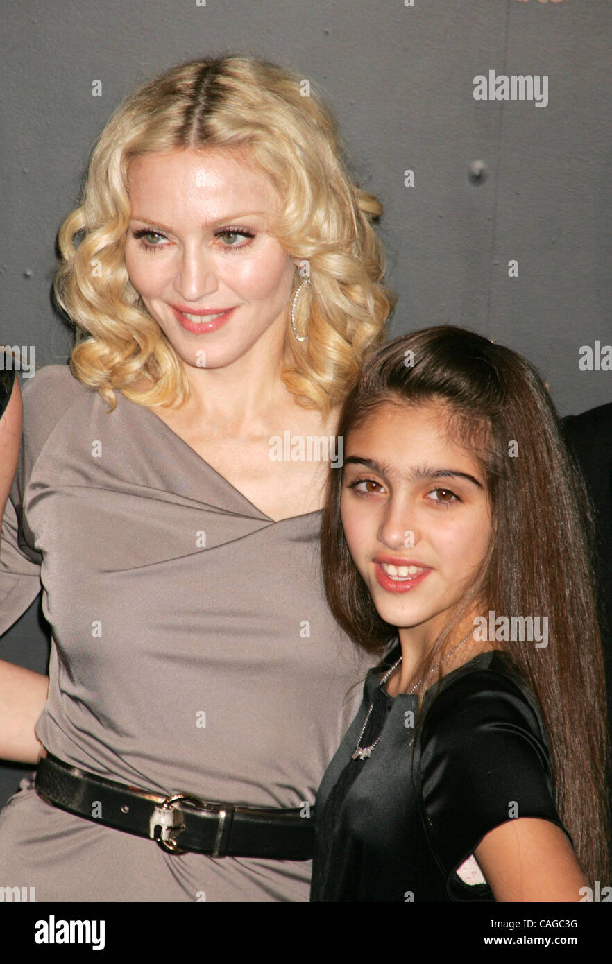 Feb 06, 2008 - New York, NY, USA - MADONNA and LOURDES LEON at the ...