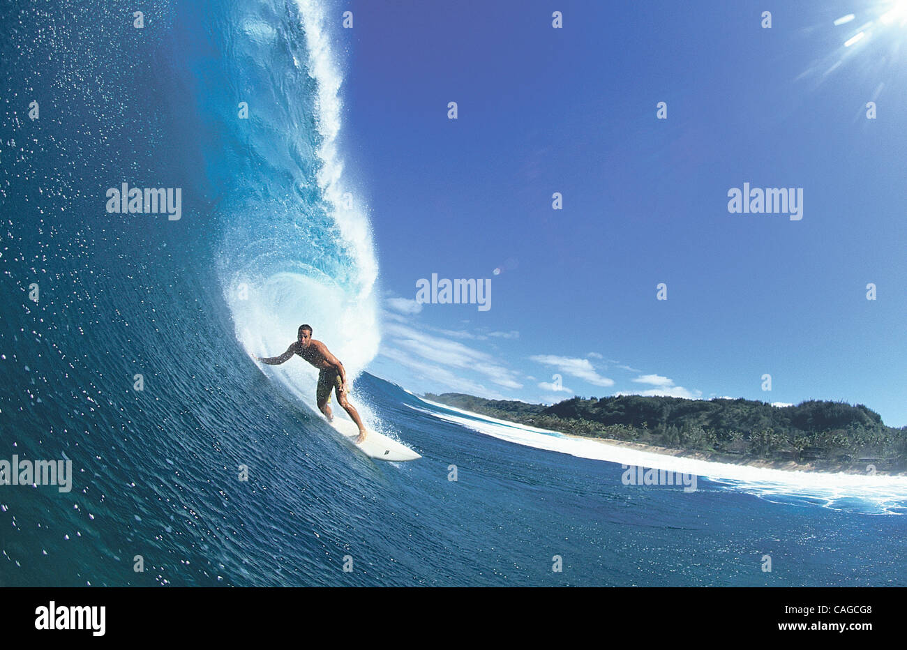 Feb 06, 2008 - Oahu, Hawaii, USA - File: Singer-songwriter surfer JACK ...