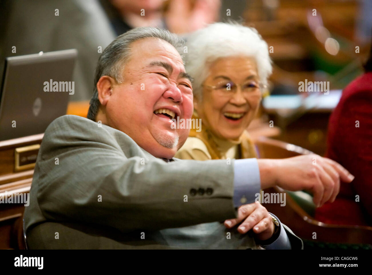 Feb 06, 2008 - Sacramento, California, USA - Assembly member WARREN ...