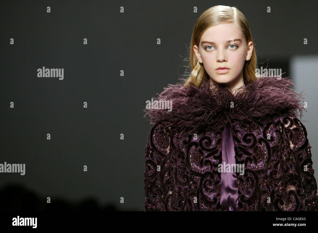 A model walks the runway in the REEM ACRA Fall 2008 Fashion Show in New ...