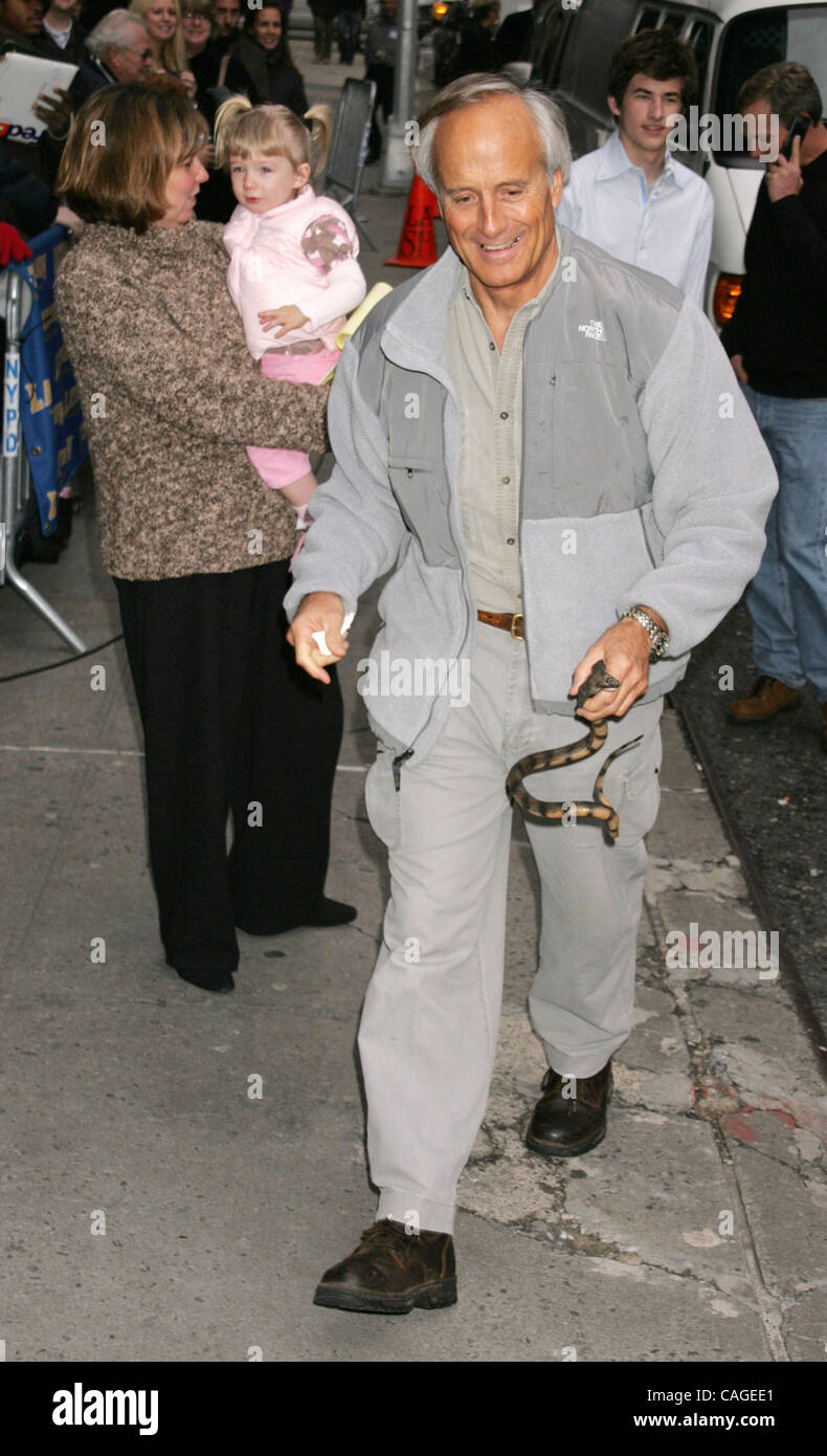 Feb 07, 2008 - New York, NY, USA - Animal trainer JACK HANNA holds a ...