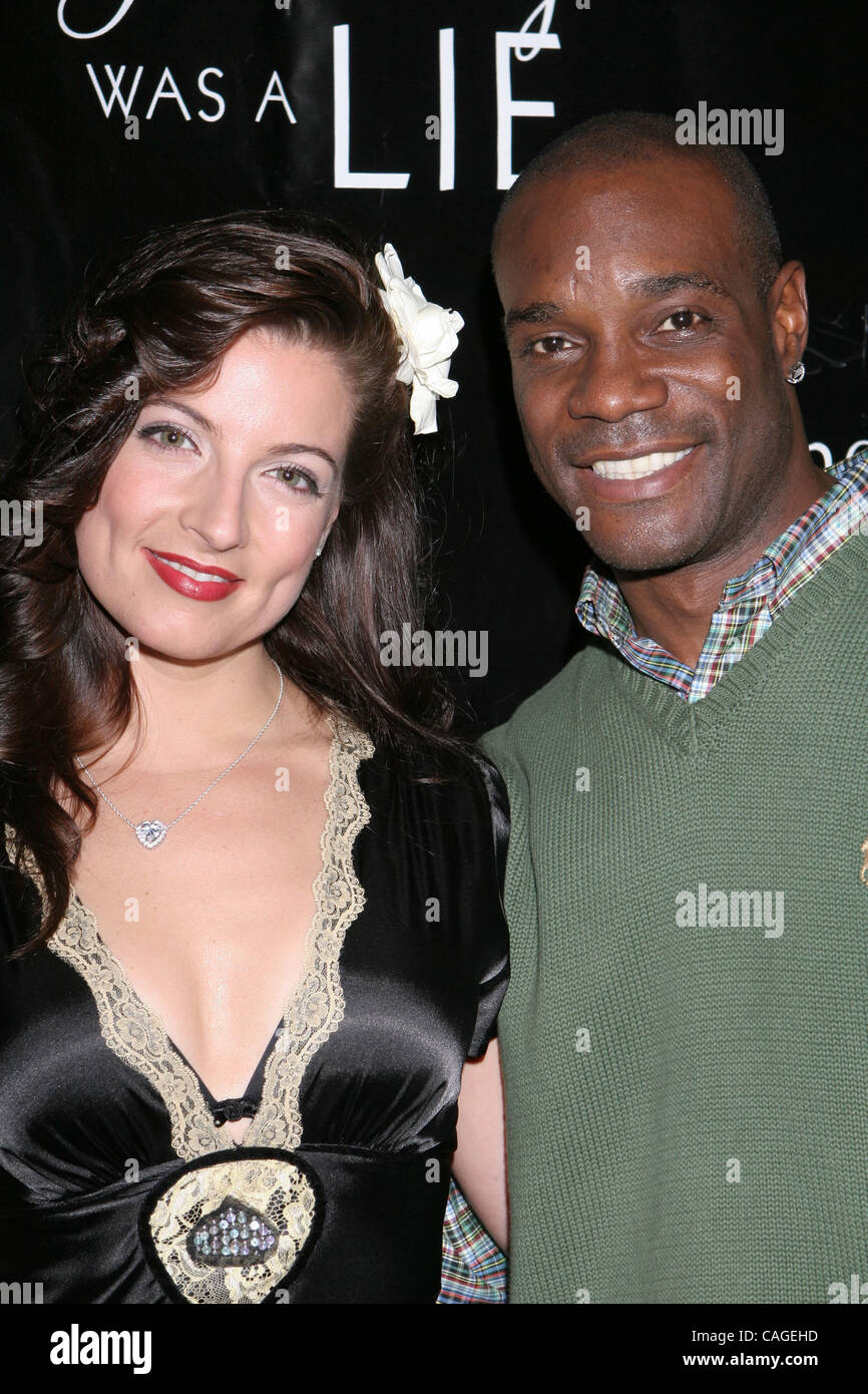 Feb 07, 2008; Hollywood, CA, USA; Actress JENNIFER SLIMKO and Actress ...