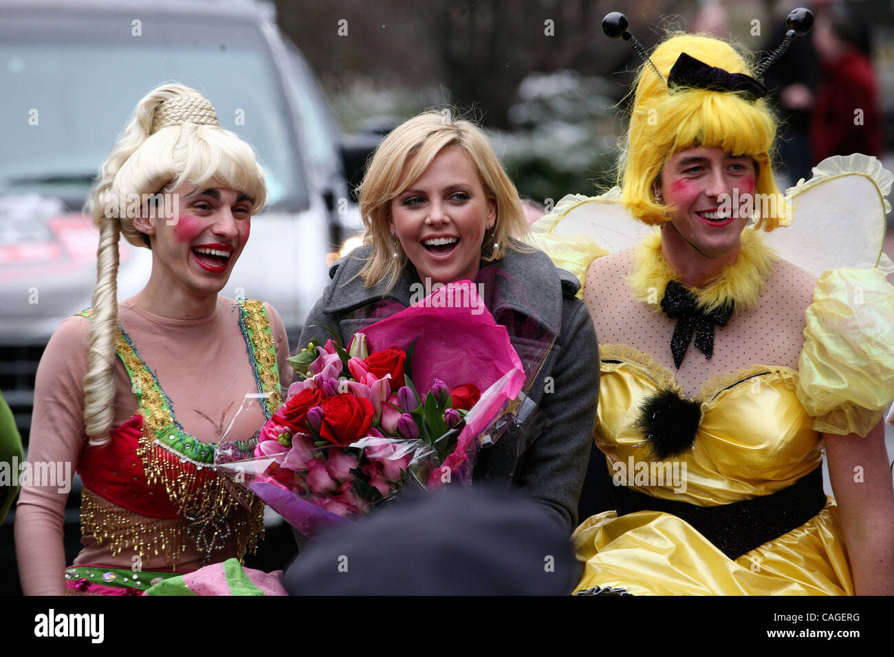 Charlize theron and david anderson hi-res stock photography and images ...