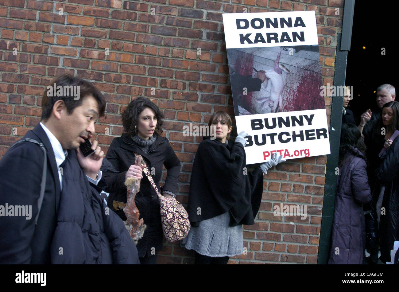 PETA (People For The Ethical Treatment Of Animals) protest outside ...