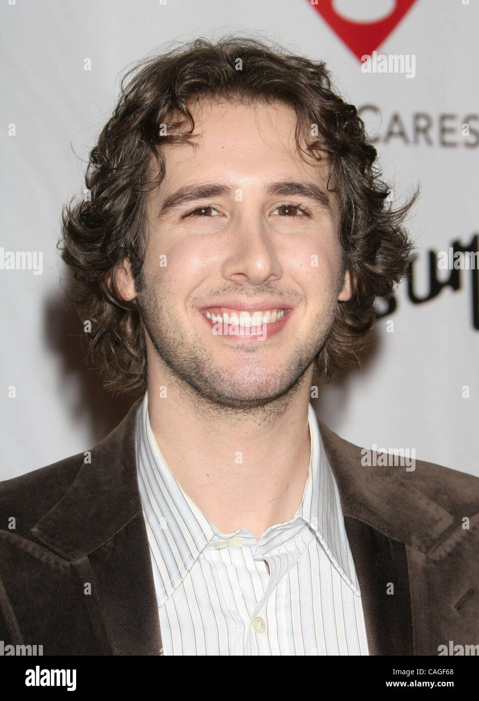 Feb 08, 2008; Hollywood, CA, USA; Singer JOSH GROBIN at the 2008 ...