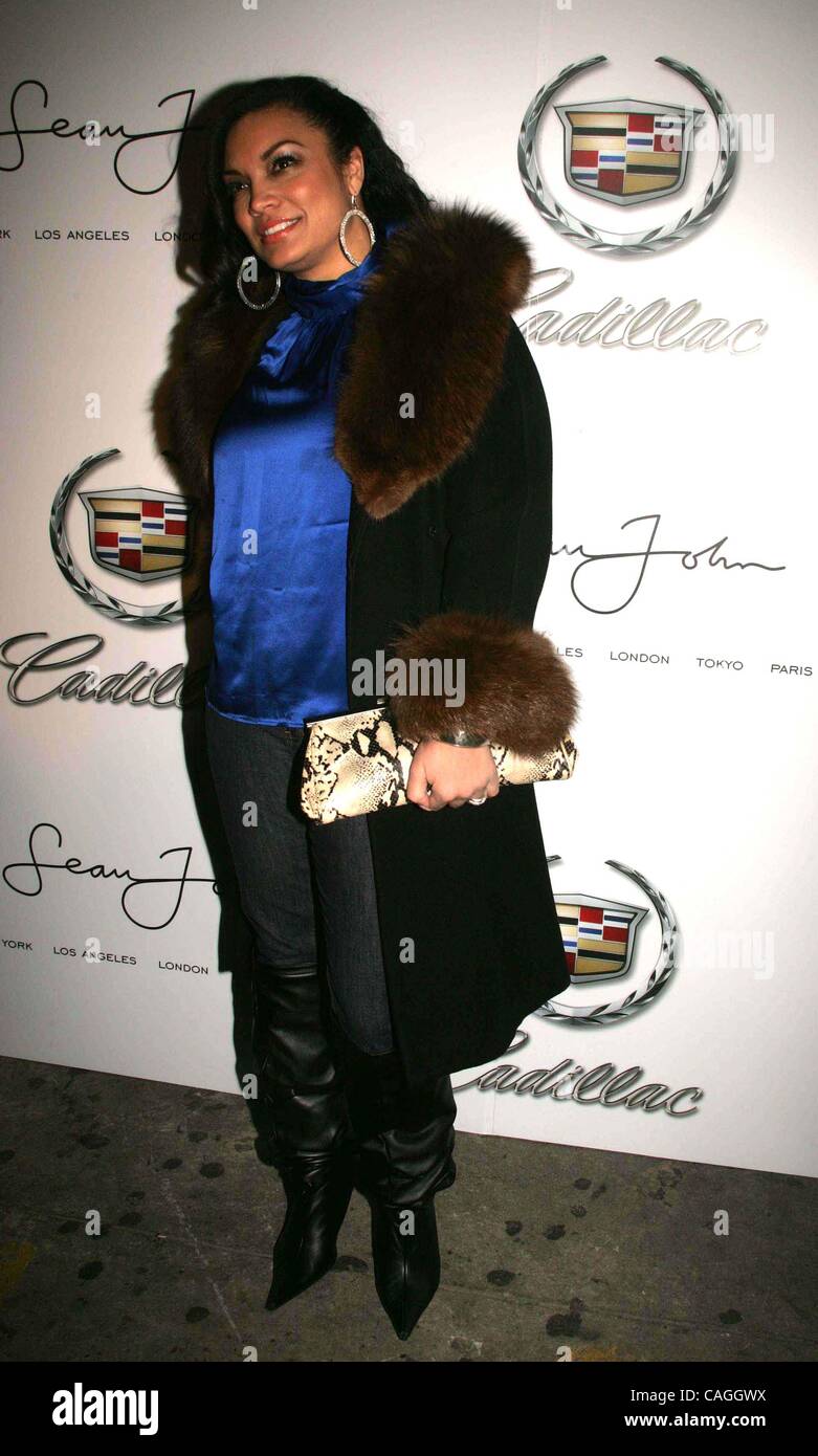 Feb. 9, 2008 - New York, New York, U.S. - ARRIVALS AT THE SEAN JOHN ...