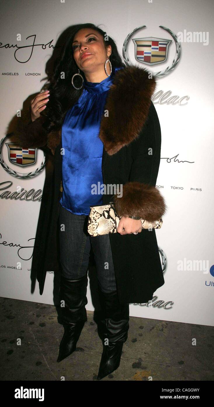 Feb. 9, 2008 - New York, New York, U.S. - ARRIVALS AT THE SEAN JOHN ...