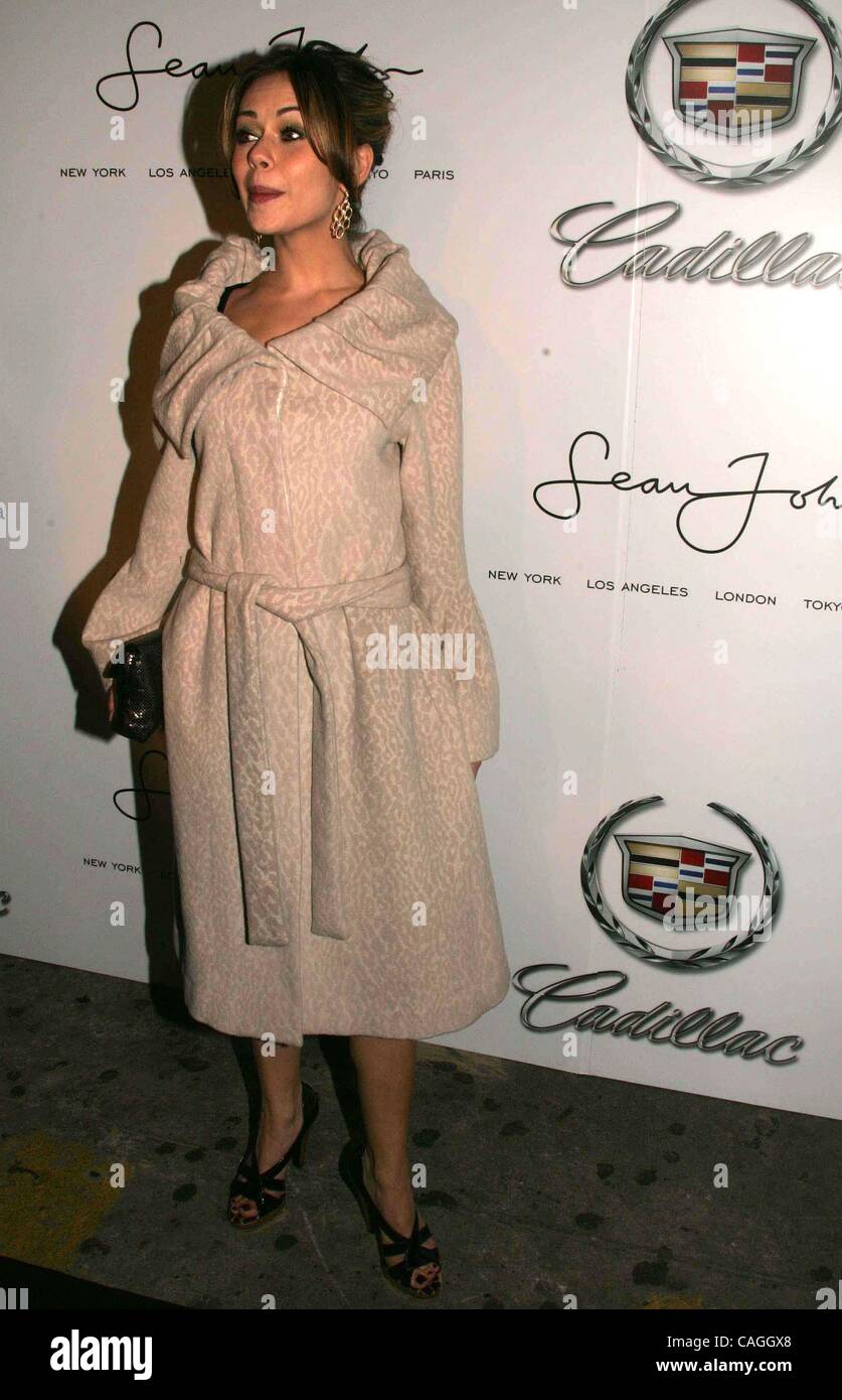 Feb. 9, 2008 - New York, New York, U.S. - ARRIVALS AT THE SEAN JOHN ...