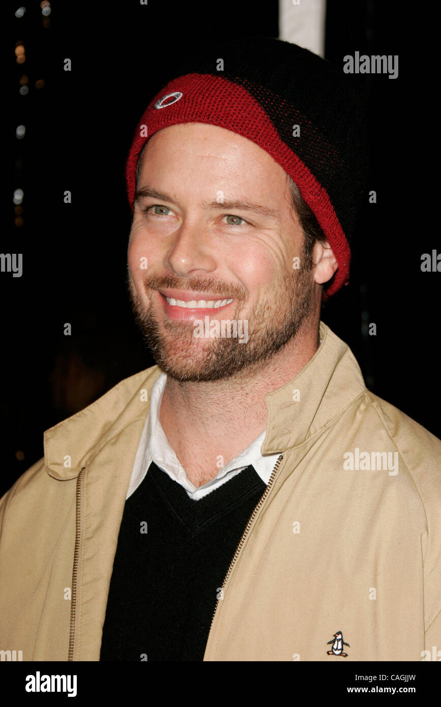 Jan 31, 2008 - Hollywood, California, USA - Actor BRAD ROWE arriving at 'The Spiderwick ...