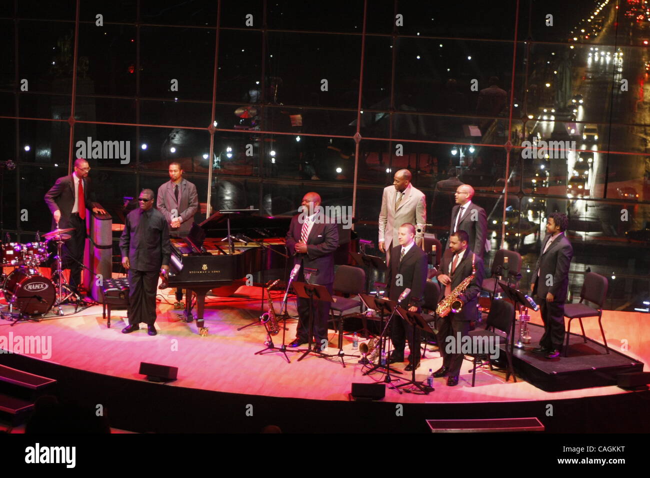 Marcus Roberts on piano performing "Deep in the Shed- A Blues Sute" in ...