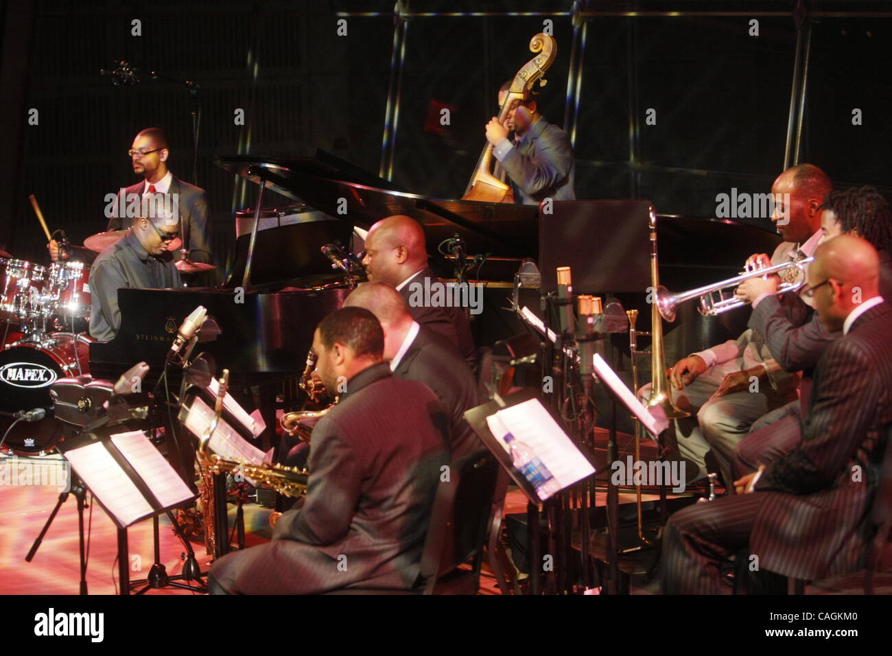 Marcus Roberts on piano performing "Deep in the Shed- A Blues Sute" in ...