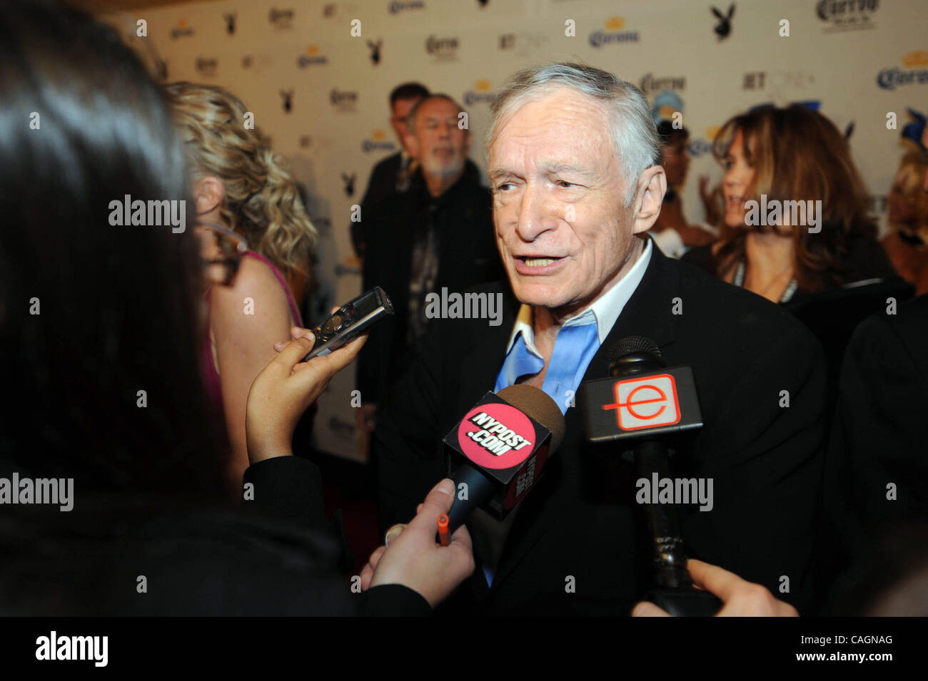 Feb 02, 2008 - Chandler, Arizona, USA - Playboy Magazine founder HUGH ...