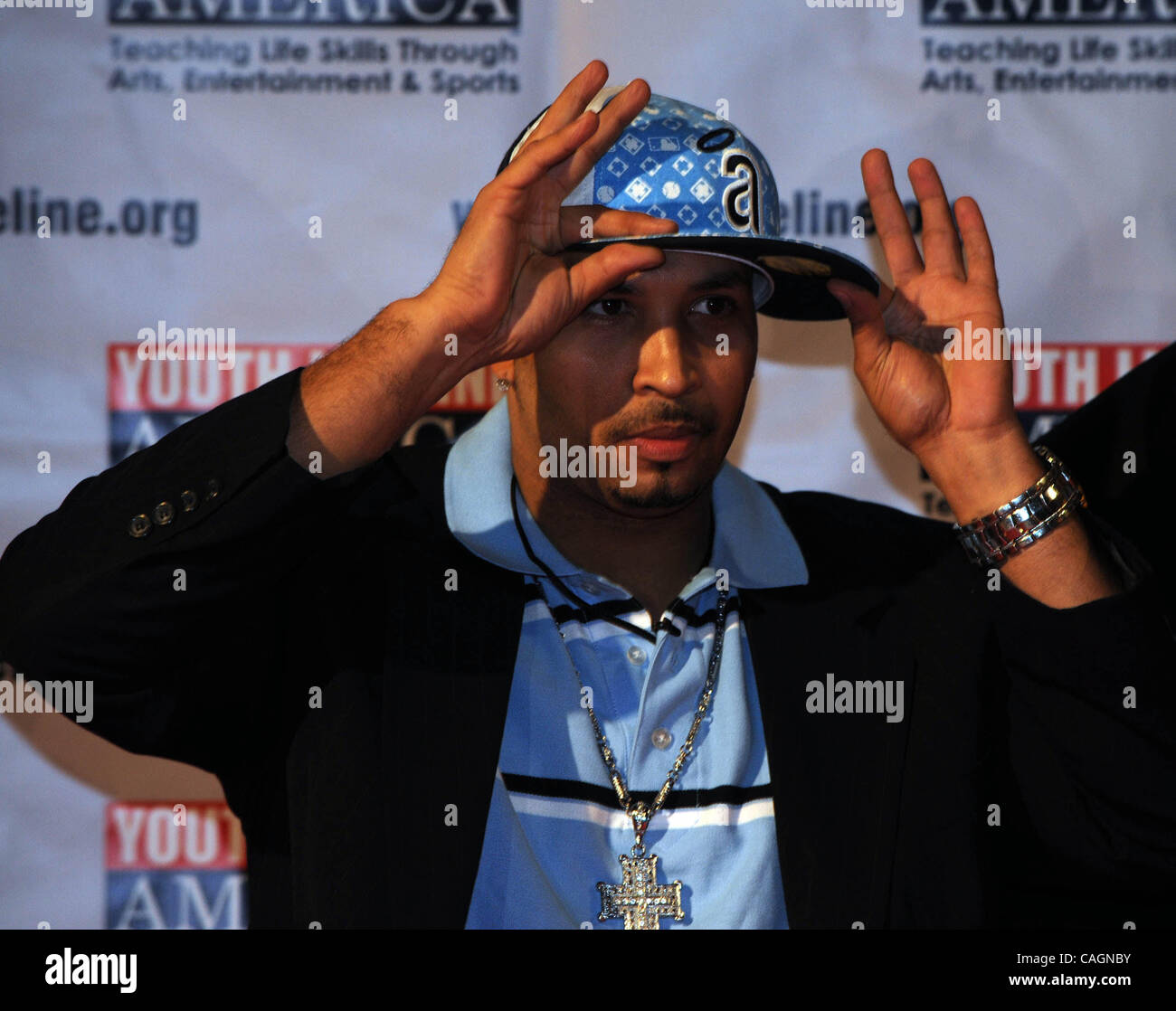 Feb 02, 2008 - Tempe, Arizona, USA - Rapper FATAL MACK walks the red ...