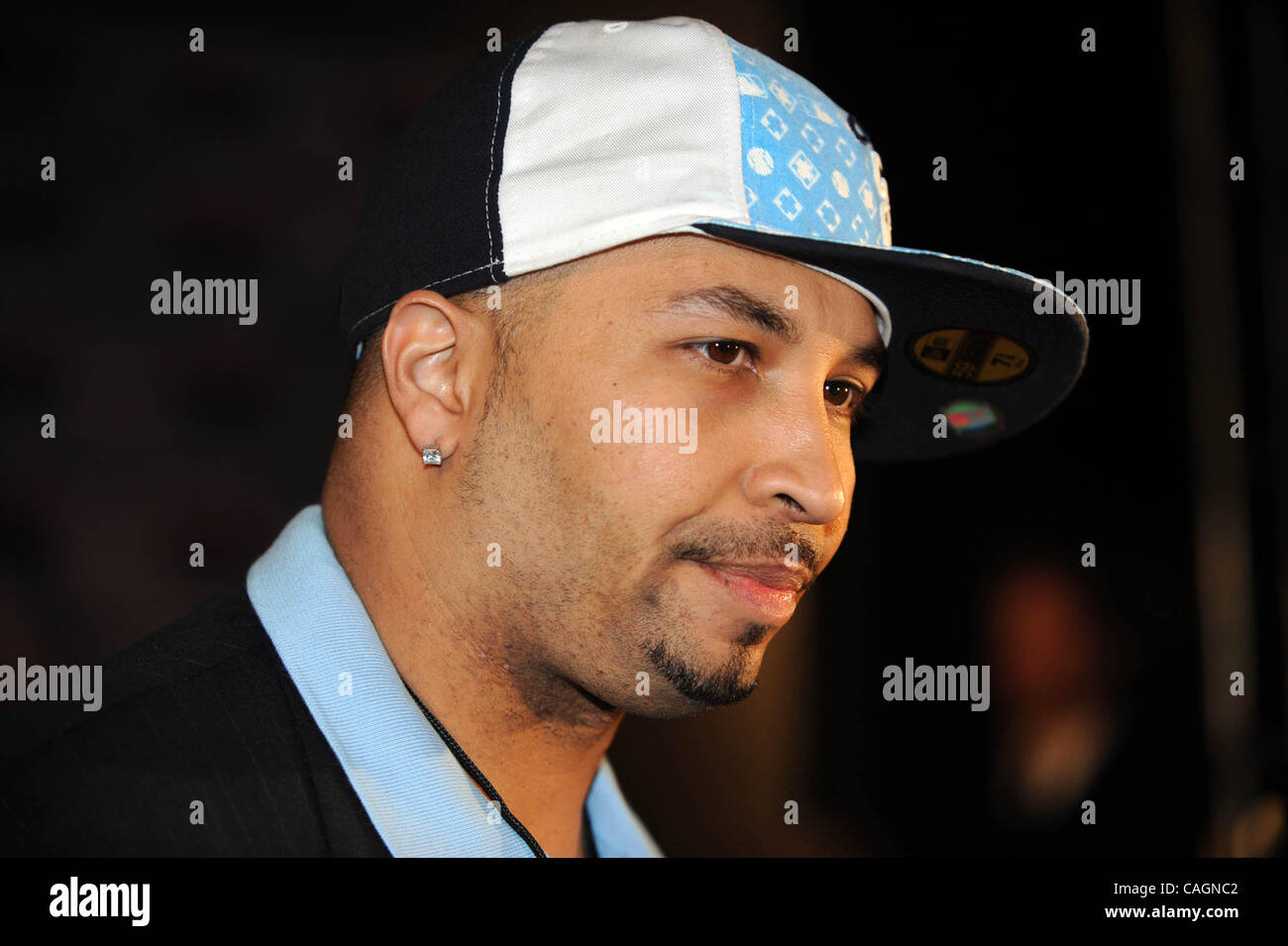 Feb 02, 2008 - Tempe, Arizona, USA - Rapper FATAL MACK walks the red ...