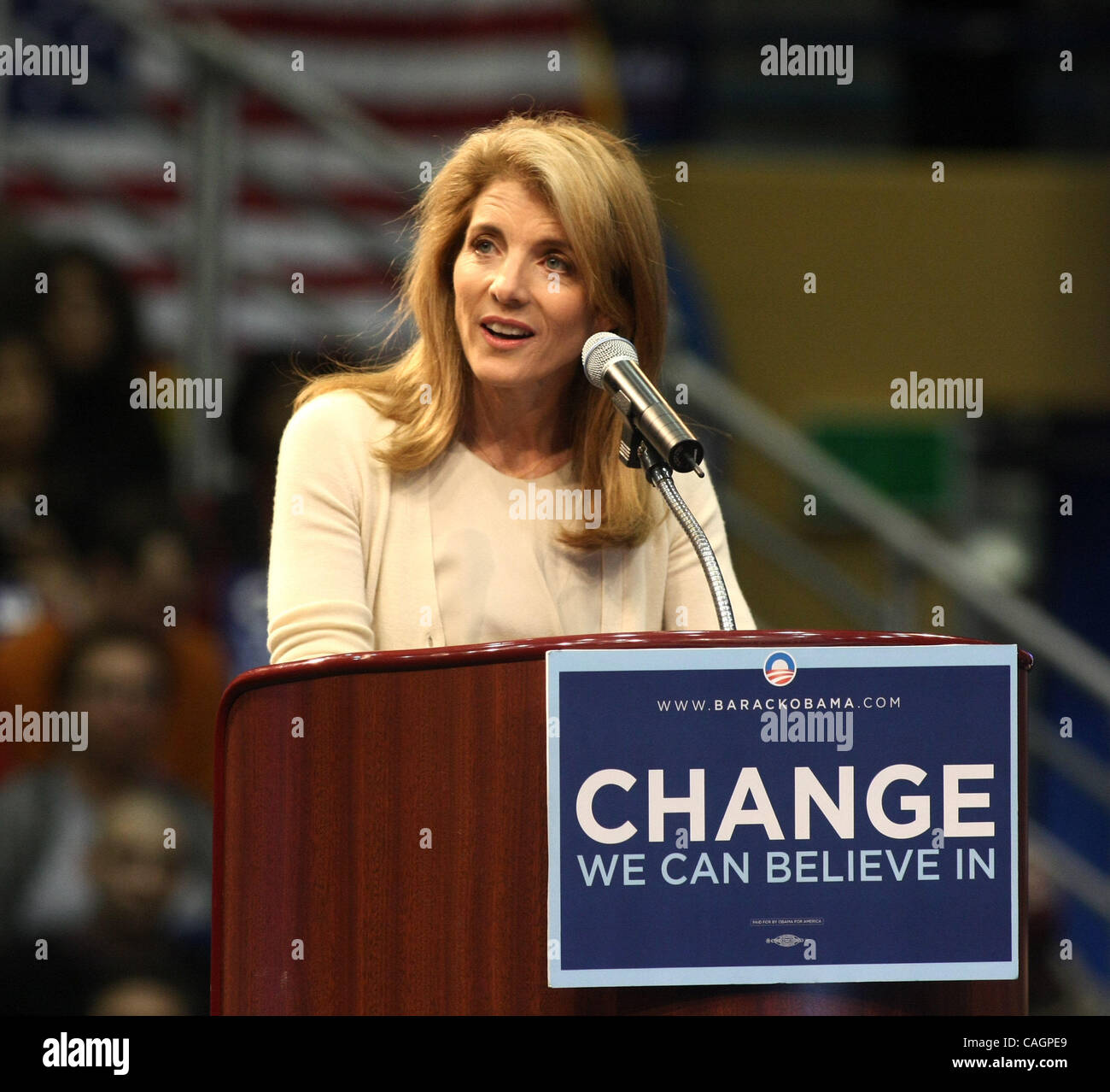Feb 03, 2008 - Westwood, California, USA - CAROLINE KENNEDY at the 'Get ...