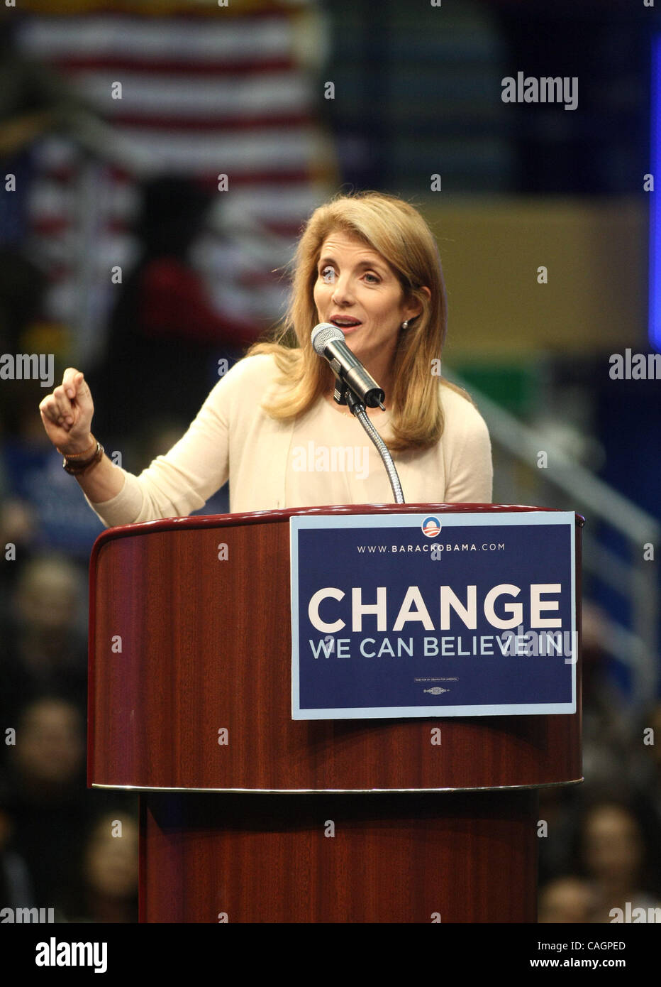 Feb 03, 2008 - Westwood, California, USA - CAROLINE KENNEDY at the 'Get ...