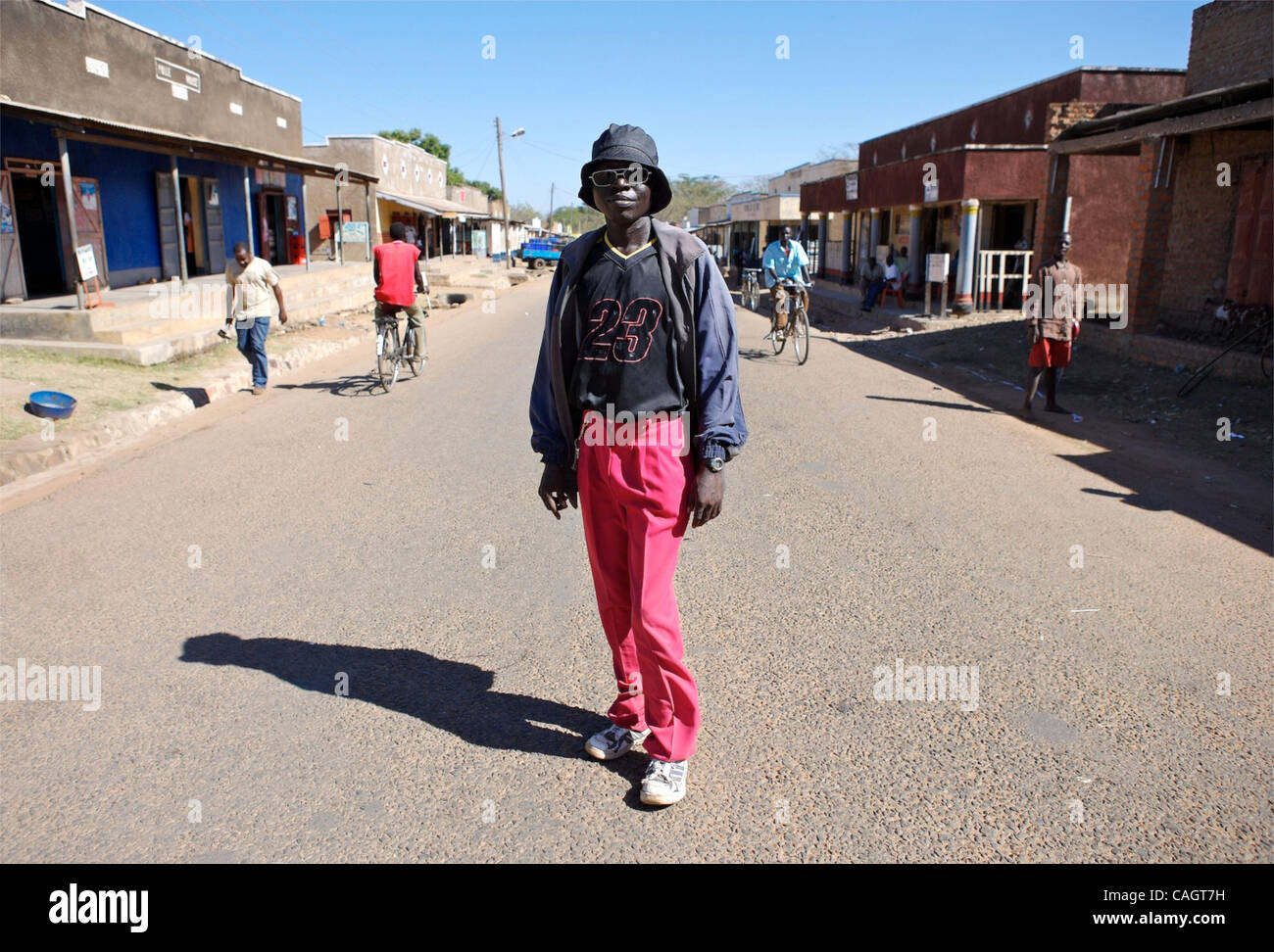 American pop culture supercedes the indigenous in Adjumani, near the ...