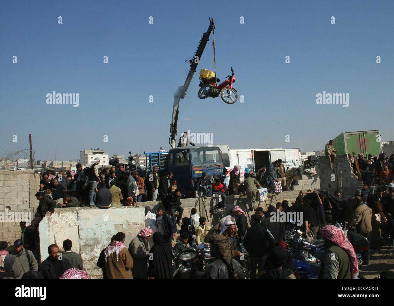 Egypt rafah wall hi-res stock photography and images - Alamy