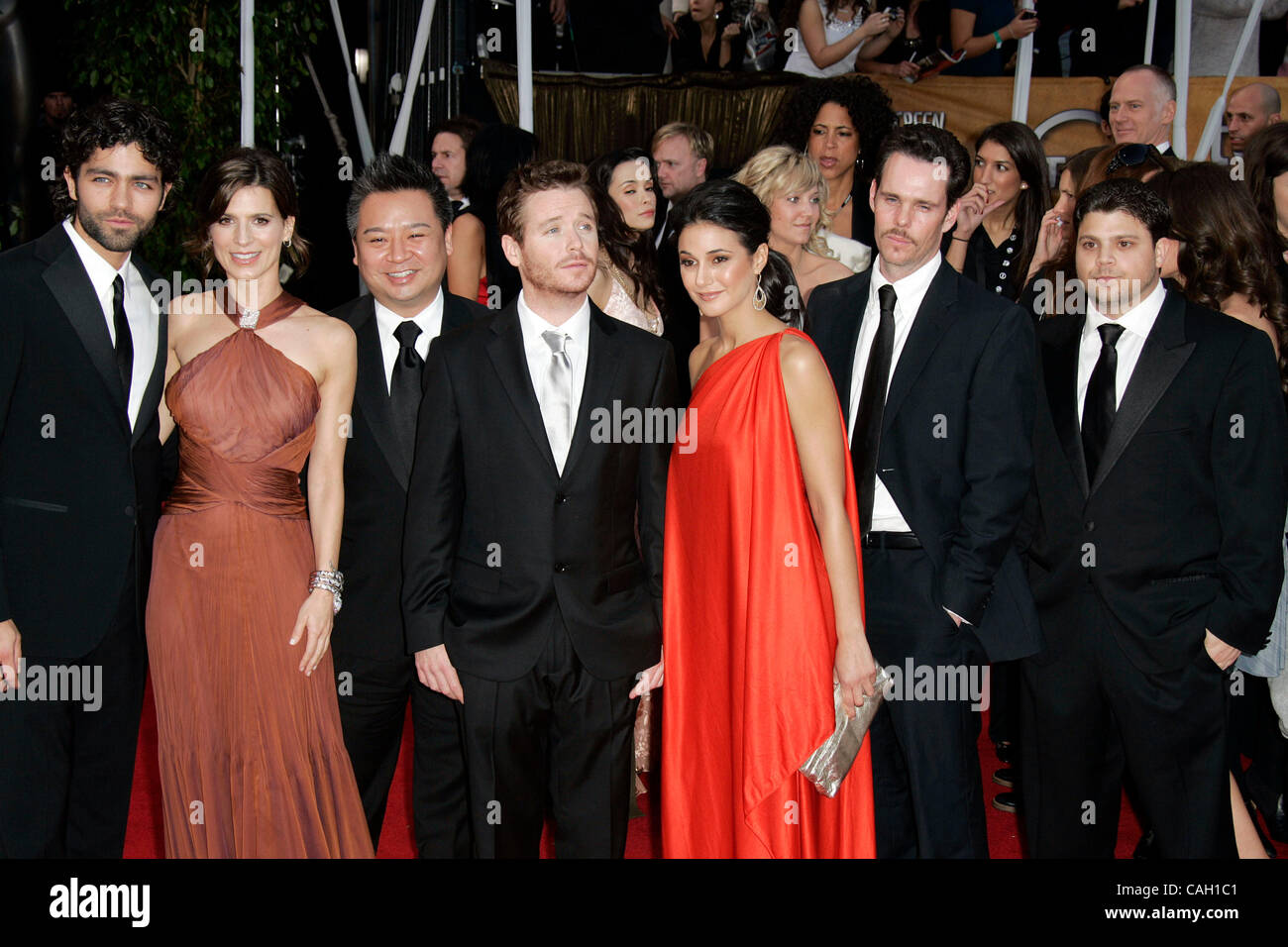 Jan 27, 2008 - Los Angeles, California, USA - Cast of 'Entourage ...