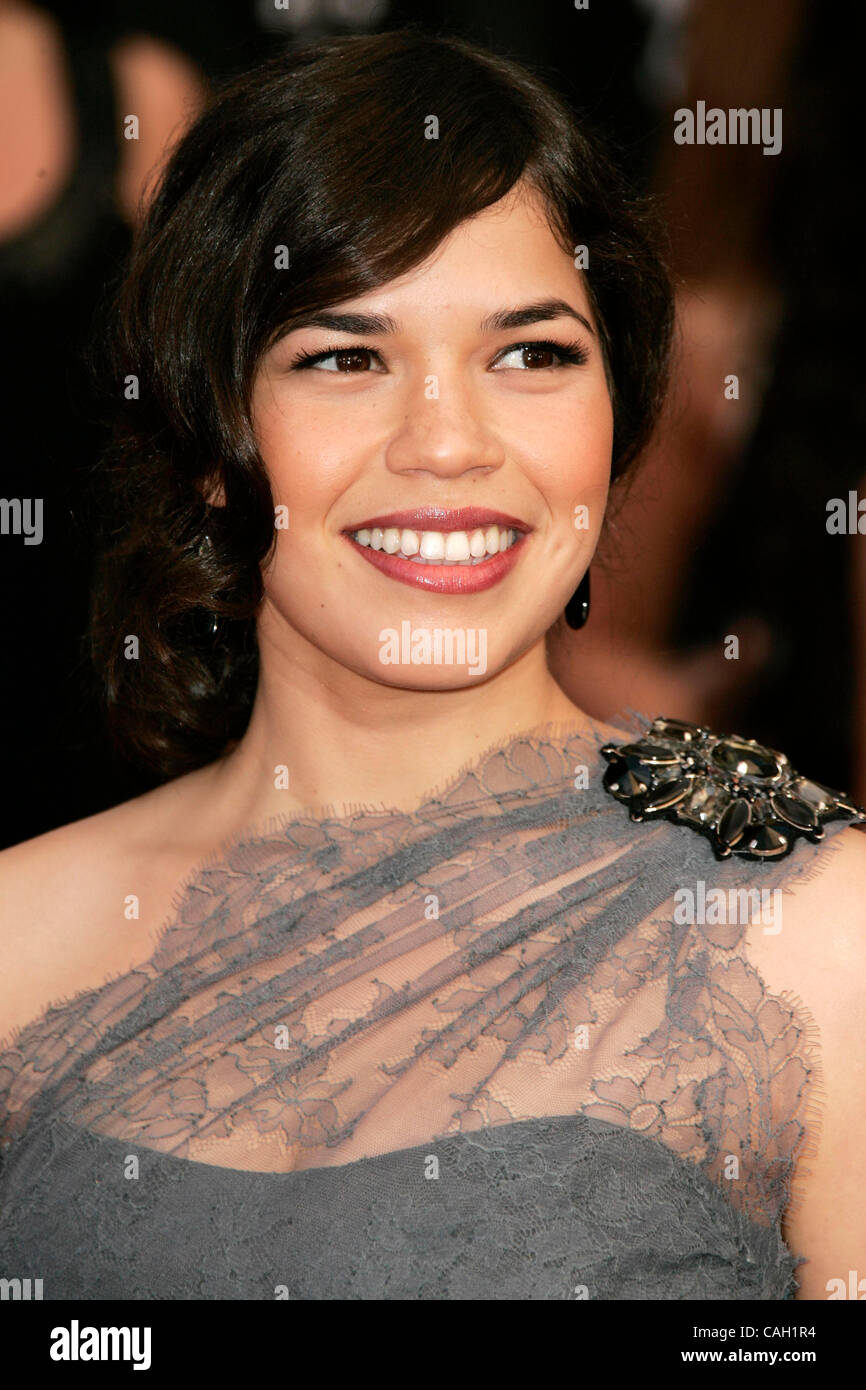 Jan 27, 2008 - Los Angeles, California, USA - Actress AMERICA FERRERA ...