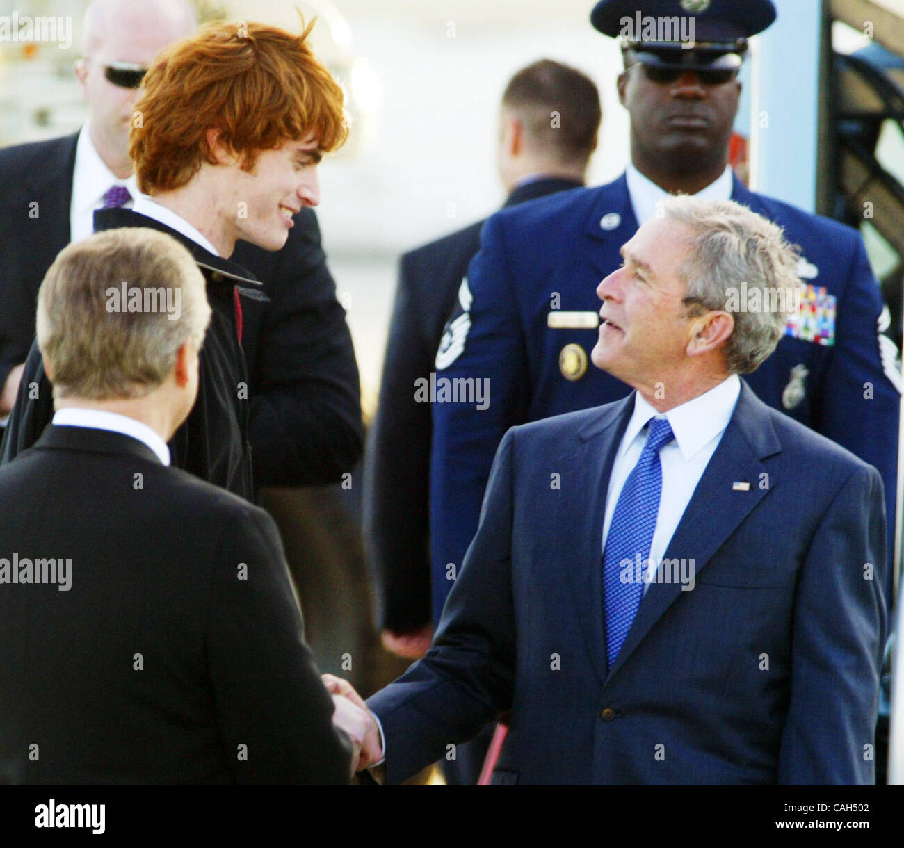Amador Valley High basketball player Kevin Laue of Pleasanton shakes ...