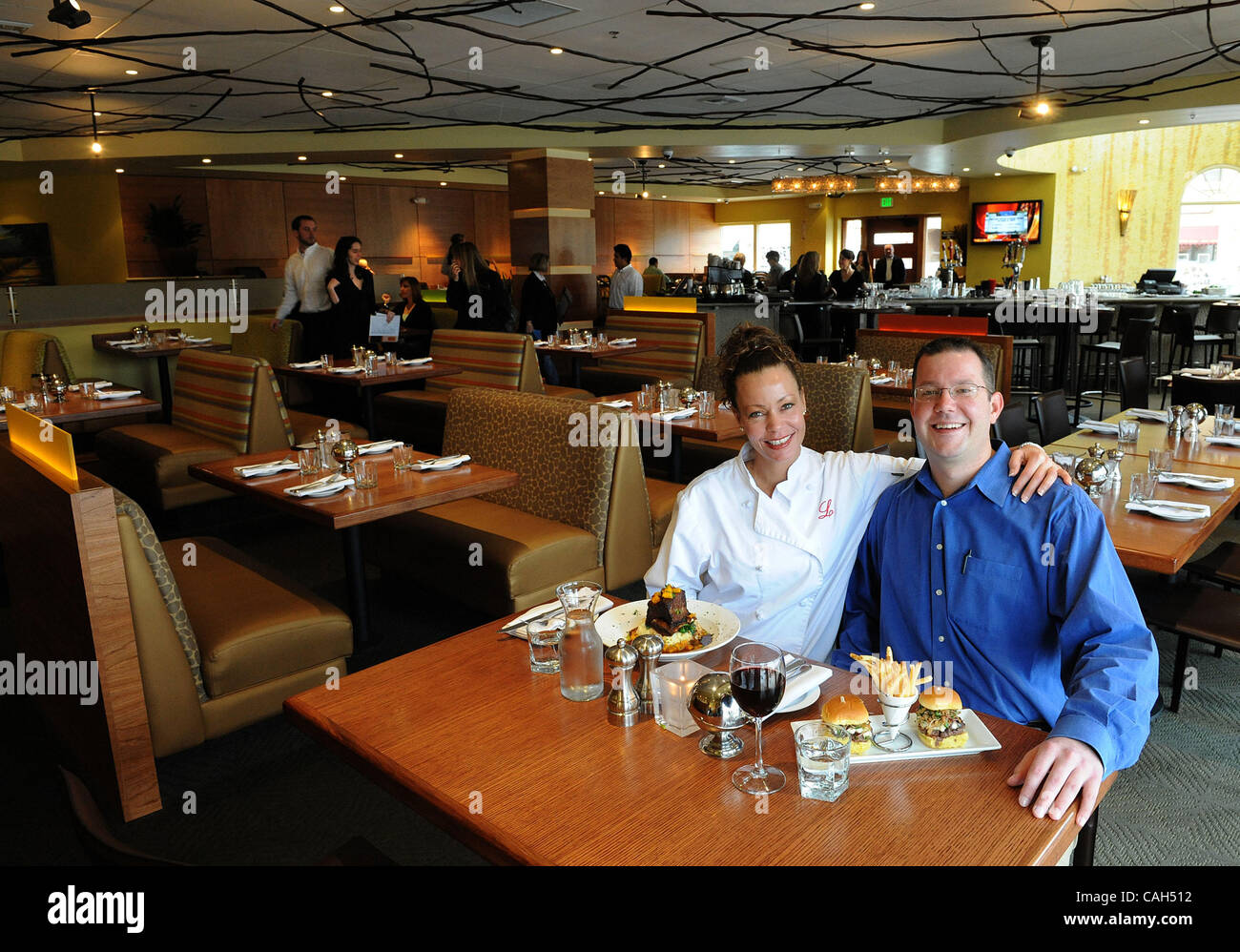 Lisa Marie Murtagh Chef, and Jeremy Wessling General Manager at Bistro ...