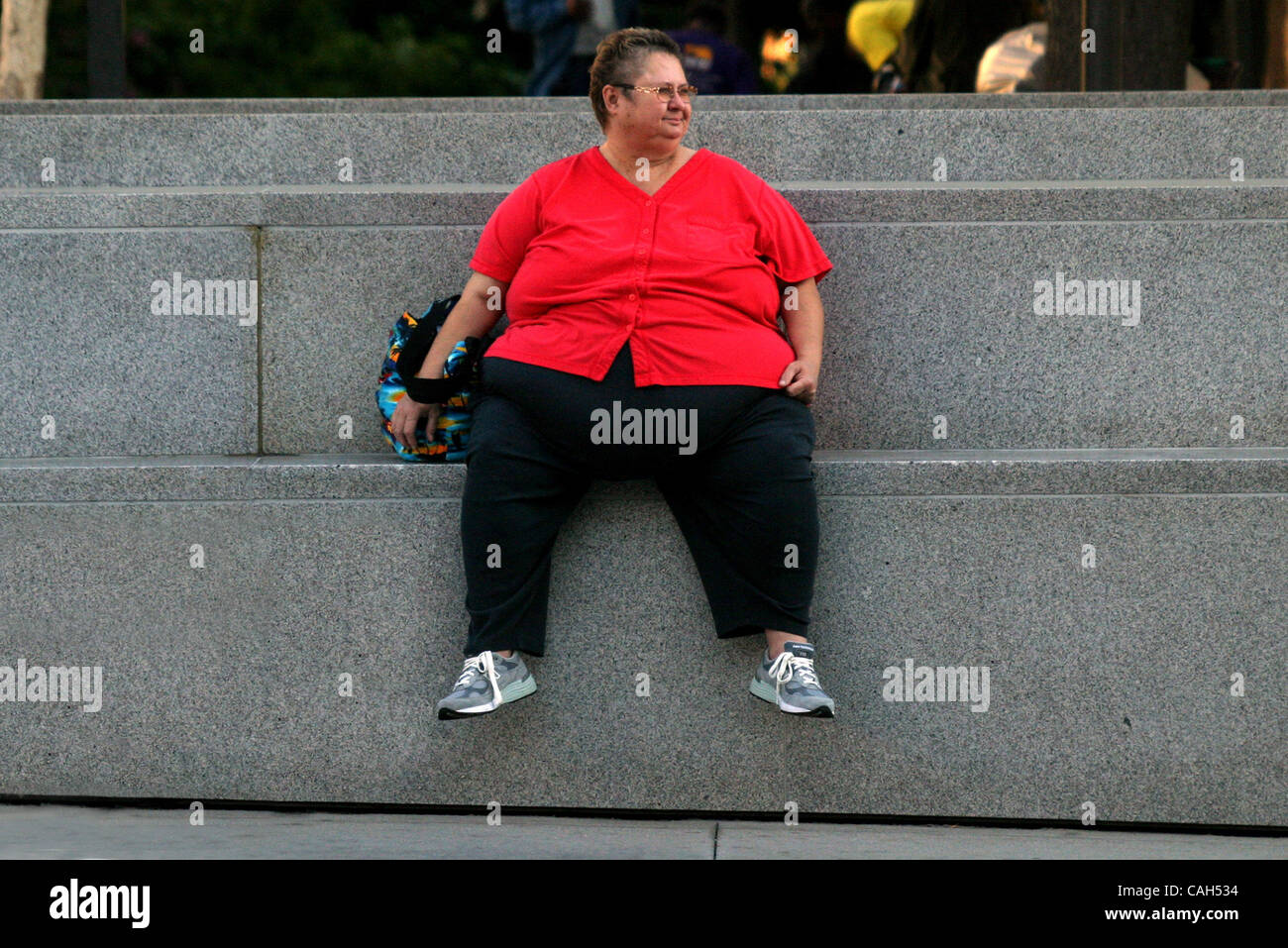 Overweight americans hi-res stock photography and images - Alamy