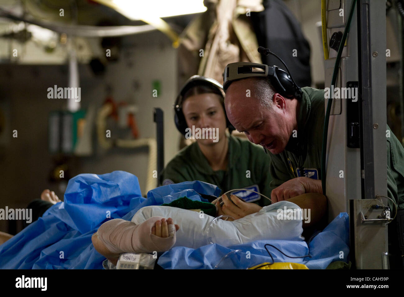 Jan. 13, 2011 - Ramstein, Germany - U.S. Air Force Captain ERSKINE COOK ...