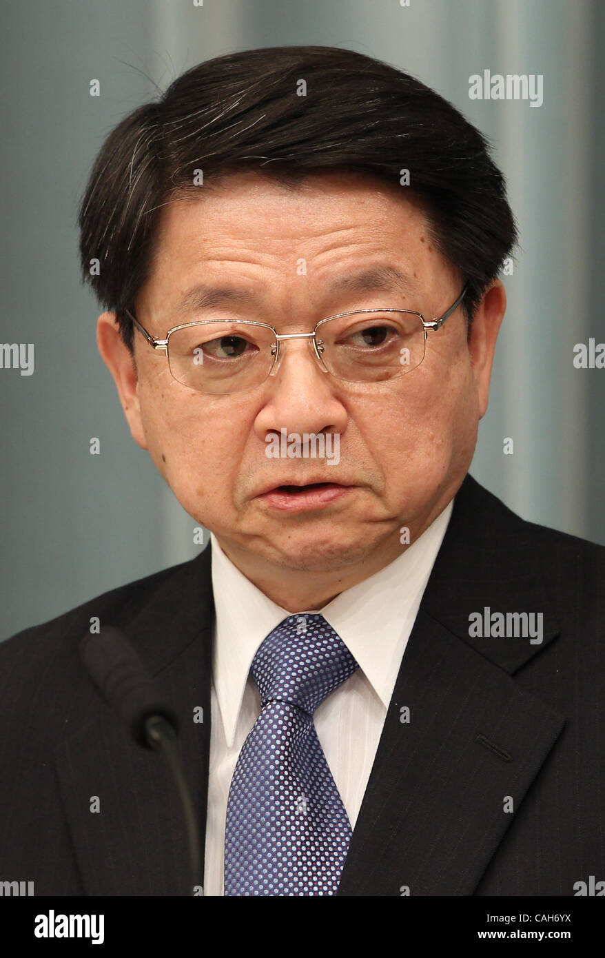 Jan. 14, 2011 - Tokyo, Japan - Minister of Internal Affairs and ...