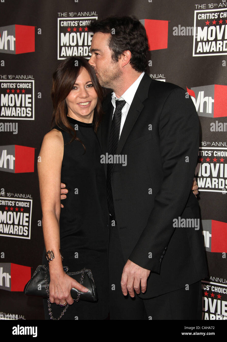 Jan. 14, 2011 - Hollywood, California, U.S. - JON TENNEY & DATE arrives ...
